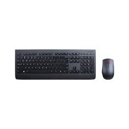 Lenovo Wireless Tastatur und Maus Kombi 4X30H56809, Desktop-Set schwarz, DE-Layout Layout: Deutsch Verbindung: Funk
