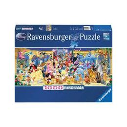 Ravensburger Puzzle Disney Gruppenfoto Teile: 1000 Größe: 98 x 37,5 cm Altersangabe: ab 14 Jahren