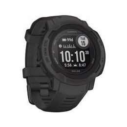 Garmin Instinct 2 Solar, Smartwatch dunkelgrau