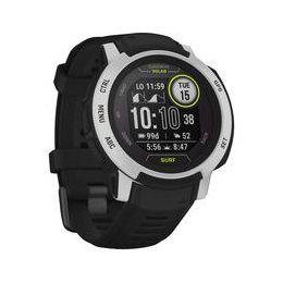 Garmin Instinct 2 Solar Surf Edition, Smartwatch schwarz/hellgrau Display: 2,3 cm (0,9 Zoll) Kommunikation: Bluetooth Armbandlänge: 135 - 230 mm