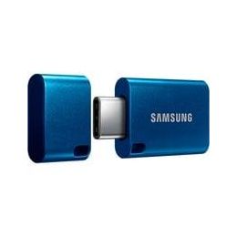 Samsung Type-C 256 GB, USB-Stick blau, USB-C 3.2 Gen 1 Kapazität: 256 GB Geschwindigkeit: Lesen: max. 400 MB/s, Schreiben: max. 110 MB/s Anschluss: USB-C 3.2 Gen 1 (5 Gbit/s) Funktionen: Kappe