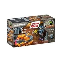 Playmobil 70909 Dino Rise Starter Pack Kampf gegen den Feuerskorpion, Konstruktionsspielzeug Serie: Dino Rise Teile: 31 -teilig Altersangabe: von 4 Jahren bis 10 Jahren Material: Kunststoff