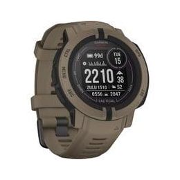 Garmin Instinct 2 Solar Tactical Edition, Smartwatch olivgrün Display: 2,3 cm (0,9 Zoll) Kommunikation: Bluetooth Armbandlänge: 135 - 230 mm