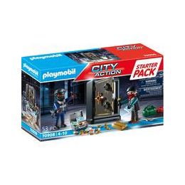 Playmobil 70908 City Action Starter Pack Tresorknacker, Konstruktionsspielzeug Serie: City Action Teile: 53 -teilig Altersangabe: von 4 Jahren bis 10 Jahren Material: Kunststoff