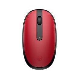 HP 240 Bluetooth Maus rot/schwarz Anschlussart: Bluetooth Tastenanzahl: 3 Tasten Sensor: optisch, mit Infrarottechnologie Auflösung: 1600 dpi