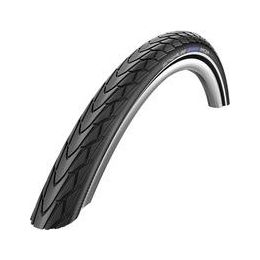 Schwalbe Marathon Racer, Reifen schwarz, ETRTO: 40-559 Reifentyp: Trekking & Citybike Ausführung: Drahtreifen Compound: SpeedGrip Sicherheit: Pannenschutz: RaceGuard, reflektierender Streifen