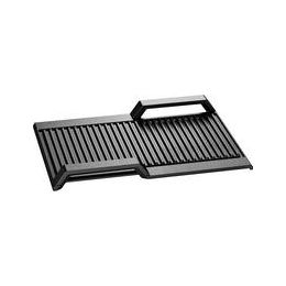 Bosch Grillplatte HEZ390522 schwarz, 37 x 25cm Material: Aluguss Geeignet für: Nur für FlexInduction-Kochfelder