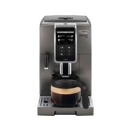 De'Longhi Dinamica Plus ECAM 370.95.T, Vollautomat titan Kapazität: 1,8 Liter Verbrauch: 1.450 Watt (Betrieb) Fassungsvermögen: 300 g Bohnenbehälter: 1