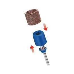 Dremel EZ SpeedClic SC407, Schleifdorn & Schleifband, 3-teilig P60 / 120 Materialeignung: Aluminium, Holz, Kunststoff, Kupfer Breite: 13 mm Anzahl: 3 -teilig