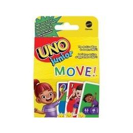 Mattel UNO Junior Move, Kartenspiel Spieleranzahl: 2 - 4 Spieler Altersangabe: ab 36 Monaten Serie: UNO