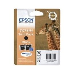 Epson Tinte Twinpack High-capacity Schwarz C13T07114H10 Doppelpack