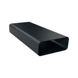Bosch Flachkanalst&uuml;ck HEZ9VDSM2, 1 Meter, Rohr schwarz, gerade, m&auml;nnlich