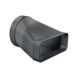 Bosch Adapterstück HEZ9VDSI0, Ø 150mm, Rohr schwarz, rund>flach, männlich Länge: 206 mm Durchmesser: 150 mm