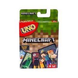 Mattel UNO Minecraft, Kartenspiel Spieleranzahl: 2 - 10 Spieler Altersangabe: ab 7 Jahren Serie: UNO