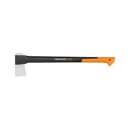 Fiskars Spaltaxt X21-L, Axt/Beil orange/schwarz Material (Stiel): Kunststoff, glasfaserverstärkt Gewicht (Kopf): 1090 g Gesamtlänge: 720 mm