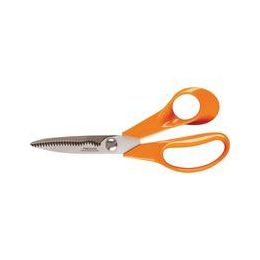 Fiskars Classic Universalschere, 18cm S92 orange/silber Griff: Kunststoff Verwendung: Zum Schneiden von Blumen, Kräutern, Zweigen Gewicht: 73 g