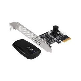 Silverstone SST-ES02-PCIe, Fernbedienung schwarz