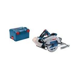 Bosch Akku-Handkreissäge BITURBO GKS 18V-68 GC Professional solo blau, ohne Akku und Ladegerät, in L-BOXX Leistung/Spannung: Akku-Betrieb, 18Volt Sägeblatt Ø: 190 mm Sägeblattbohrung: 30 mm Betriebsart: Akkubetrieb