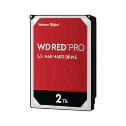 Western Digital Red Pro NAS-Festplatte 2 TB SATA 6 Gb/s, 3,5", WD Red Pro, 24/7