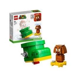 Lego 71404 Super Mario Gumbas Schuh - Erweiterungsset, Konstruktionsspielzeug zum kombinieren mit Mario, Luigi oder Peach Starterset, mit Gumba Figur Serie: Super Mario Teile: 76 -teilig Altersangabe: ab 6 Jahren Material: Kunststoff