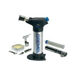 Dremel VersaFlame 2200-4, Lötlampe silber/schwarz Gasverbrauch: 18 g/h Temperatur: 1.200 °C Zündung: Piezo