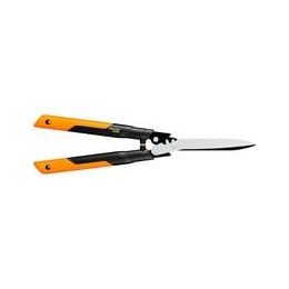 Fiskars PowerGear X Getriebe-Heckenschere HSX92 schwarz/orange Messergeschwindigkeit: Innovativer, rutschfester Griff mit 3D-Struktur