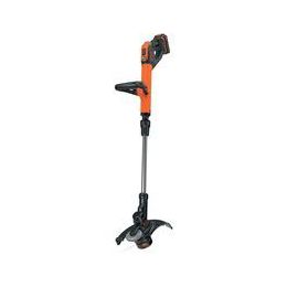Black & Decker Akku-Rasentrimmer STC1820EPC, 18Volt orange/schwarz, Li-Ionen Akku 2,0Ah
