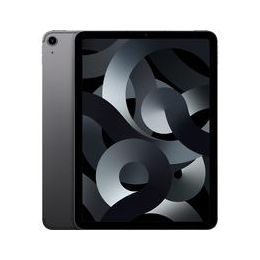 iPad Air 64GB, Tablet-PC grau, 5G, Gen 5 / 2022 Prozessor: Apple M1 Speicher: RAM: 8 GB, Festspeicher: 64 GB Display: 27,69 cm (10,9 Zoll) Farbe: grau