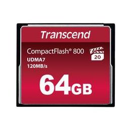 Transcend CompactFlash 800 64 GB, Speicherkarte schwarz, UDMA 7 Kapazität: 64 GB Geschwindigkeit: Lesen: max. 120 MB/s, Schreiben: max. 60 MB/s Speichertyp: CompactFlash I