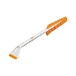 Fiskars SnowXpert Eiskratzer & Schneebürste weiß/orange, 9,5cm Arbeitsbreite: 9,5 cm