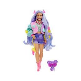 Mattel Barbie Extra Puppe 20 - lavendelfarbenes Haar/Schmetterlings-Haarspange Serie: Barbie Extra Art: Puppe Altersangabe: ab 36 Monaten Zielgruppe: Kindergartenkinder