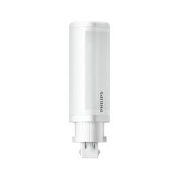 Philips CorePro LED PLC 4,5W 840 4P G24q-1, LED-Lampe für Betrieb am EVG, ein Starter wird nicht benötigt, ersetzt 13 Watt Lumen: 500 Lumen Lichttyp: kaltweiß Farbtemperatur: 4000 Kelvin (kaltweiß) Dimmbar: Nein
