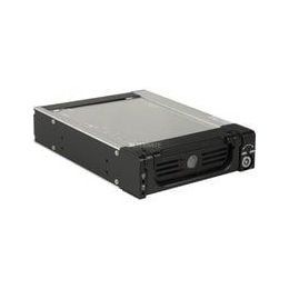 ICY BOX IB-138SK-B-II, Wechselrahmen schwarz, Retail Typ: Hot-Swap-Rahmen Einbaubare Laufwerke: 3,5" intern Benötigte Einbauschächte: 5,25" extern Geeignet für: für eine 3,5"-SATA-Festplatte