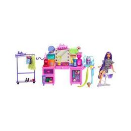 Mattel Barbie Extra Spielset mit Puppe und Stylingtisch Serie: Barbie Extra Art: Puppe Altersangabe: von 36 Monaten bis 10 Jahren Zielgruppe: Schulkinder, Kindergartenkinder