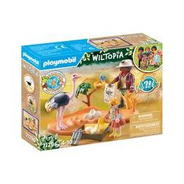 Playmobil 71296 Wiltopia Zu Gast bei Papa Strauß, Konstruktionsspielzeug Serie: Wiltopia Teile: 26 -teilig Altersangabe: von 4 Jahren bis 10 Jahren Material: Kunststoff