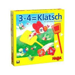 Haba 3x4=Klatsch, Lernspiel Spieleranzahl: 2 - 6 Spieler Spieldauer: 20 Minuten Altersangabe: ab 8 Jahren