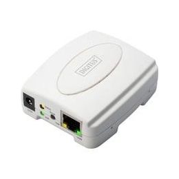 Digitus Fast Ethernet Print Server (DN-13003-2), Printserver wei&szlig;, USB 2.0