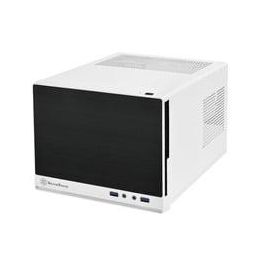 Silverstone SST-SG13WB-Q, Cube-Geh&auml;use wei&szlig;/schwarz