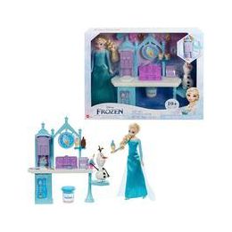 Mattel Disney Die Eiskönigin Elsas und Olafs Eiscreme-Stand, Kulisse Serie: Disney Art: Kulisse Altersangabe: ab 36 Monaten Zielgruppe: Kindergartenkinder