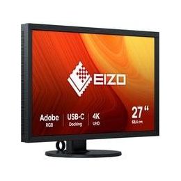 EIZO CS2740 ColorEdge, LED-Monitor 68.4 cm (26.9 Zoll), schwarz, UltraHD/4K, IPS, USB-C, Pivot
