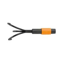 QuikFit Grubber, Handgrubber schwarz/orange, 9cm Arbeitsbreite: 9 cm Geräteform: Grubber Stiel-System: Fiskars QuikFit Stecksystem