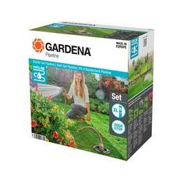Gardena Start-Set f&uuml;r Garten-Pipeline, Wasserhahn mit 2 Wassersteckdosen