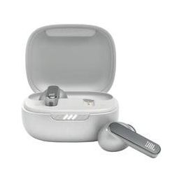 JBL Live Pro 2 TWS, Kopfhörer silber, IPX5, Bluetooth, USB-C Kopfhörertyp: In-Ear Ohrkanalhörer Geeignet für: Mobiltelefone Drahtlose Verbindung: Ja, via Bluetooth, TWS (True Wireless) Kabel-Verbindung: 1x USB-C