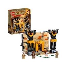Lego 77013 Indiana Jones Flucht aus dem Grabmal, Konstruktionsspielzeug Serie: Indiana Jones Teile: 600 -teilig Altersangabe: ab 8 Jahren Material: Kunststoff
