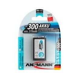 Ansmann 270mAh 9V E-Block maxE plus, Akku