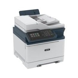 Xerox C315, Multifunktionsdrucker grau/blau, USB, LAN, WLAN, Scan, Kopie, Fax Auflösung: 1200x1200 dpi Anschluss: 1x USB 2.0, 1x RJ-45, 1x Telefon-/Fax-Anschluß Papierzufuhr: 1x Fach (Fach 1: 250 Blatt)