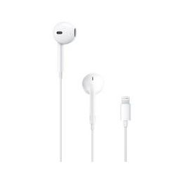 Apple EarPods with Lightning Connector, Headset weiß Kopfhörertyp: In-Ear Ohrkanalhörer Geeignet für: iPad, iPhone, iPod