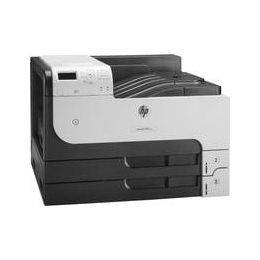 HP LaserJet Enterprise 700 M712dn (CF236A), Laserdrucker weiß/schwarz, USB/LAN Auflösung: 1200x1200 dpi Formate: A3, A4, A5, B5, B4 Anschluss: 1x USB 2.0, 1x RJ-45 Papierzufuhr: 2x Fächer (Fach 1: 250 Blatt, Fach 2: 250 Blatt)