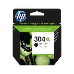 HP Tinte schwarz Nr. 304XL (N9K08AE) Typ: Tintenpatrone Druckfarbe: Schwarz Volumen: 5,5 ml Geeignet für: Hewlett-Packard