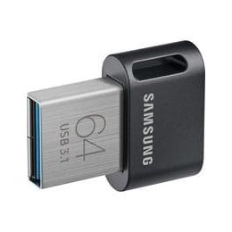 Samsung Fit Plus 64 GB, USB-Stick schwarz, USB-A 3.2 (5 Gbit/s) Kapazität: 64 GB Geschwindigkeit: Lesen: max. 300 MB/s Anschluss: USB-A 3.2 Gen 1 (5 Gbit/s)
